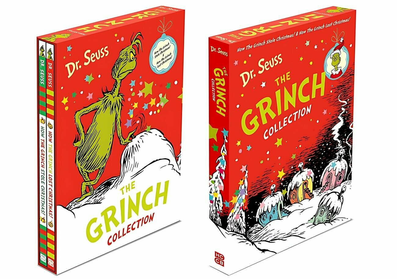 Dr. Seuss. How the Grinch Stole Christmas! and How the Grinch Lost Christmas! (Dr Seuss) Как Гринч украл Рождество и др (Доктор Сьюз) /Книги на