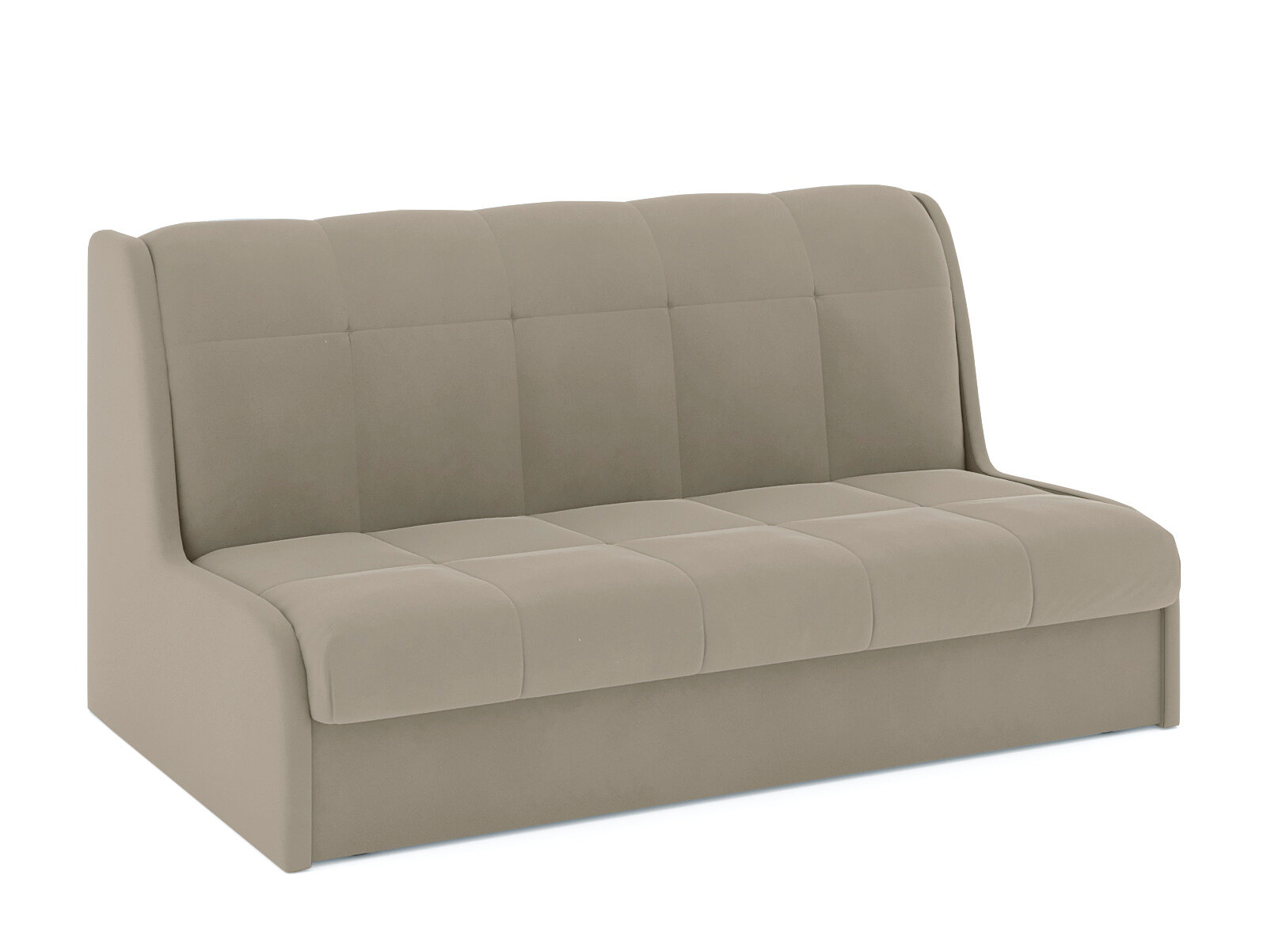 Диван-кровать "Токио", аккордеон, на металлокаркасе, ламели+ППУ, съемный чехол, 100х105х90, велюр Зара Лайт 04