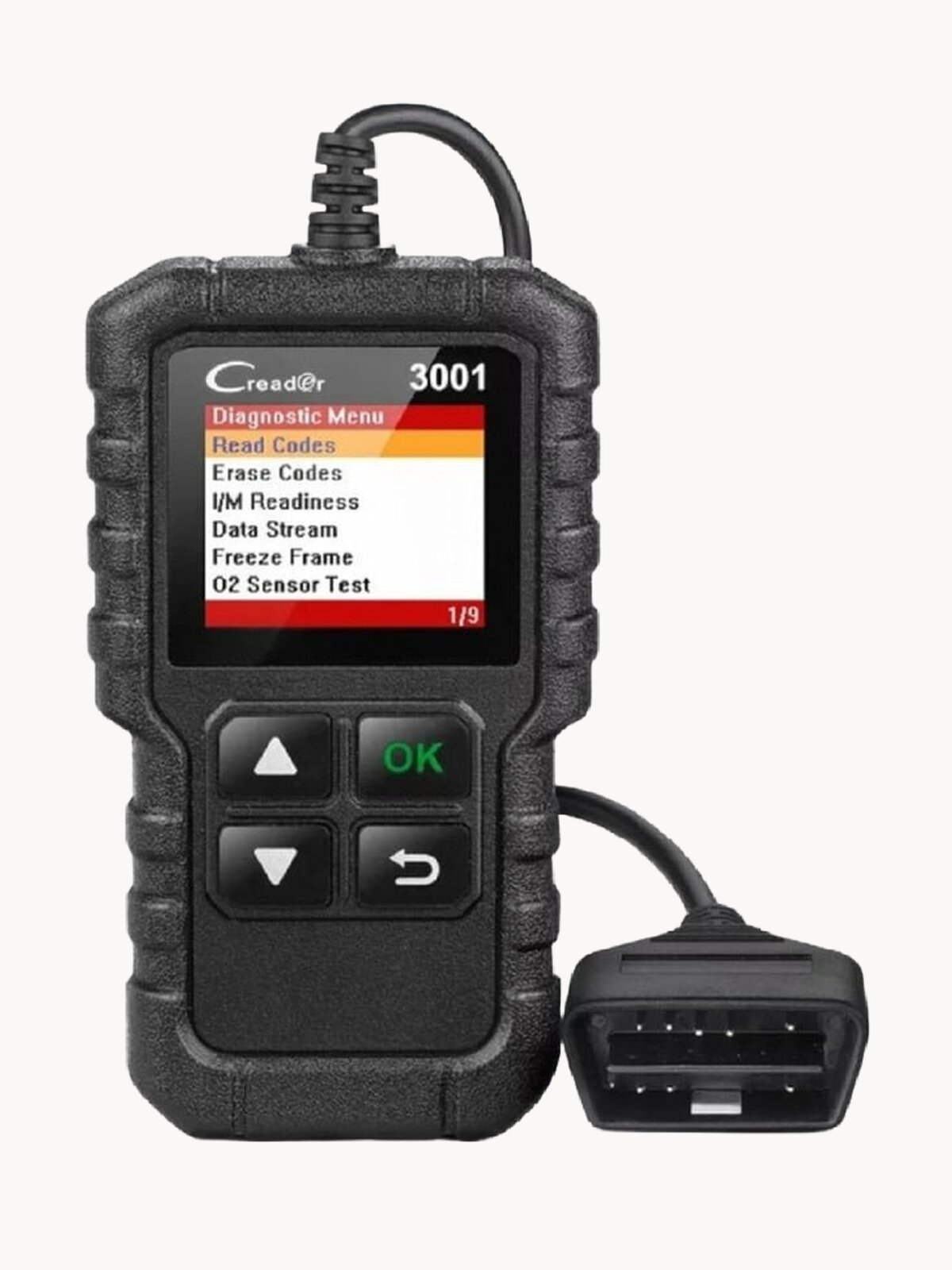 LAUNCH CR3001 OBD2, режим считывания кодов неисправностей двигателя 6-диагностический сканирующий инструмент для всех OBDII