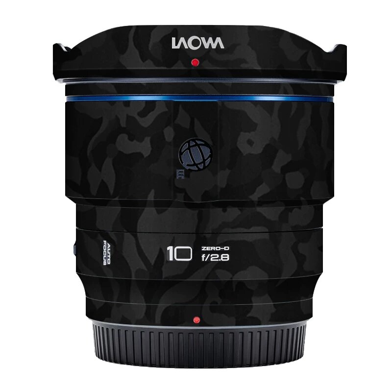 Защитная пленка Laowa FFⅡ 10F2.8 для объектива Nikon, черный с камуфляжным узором тени