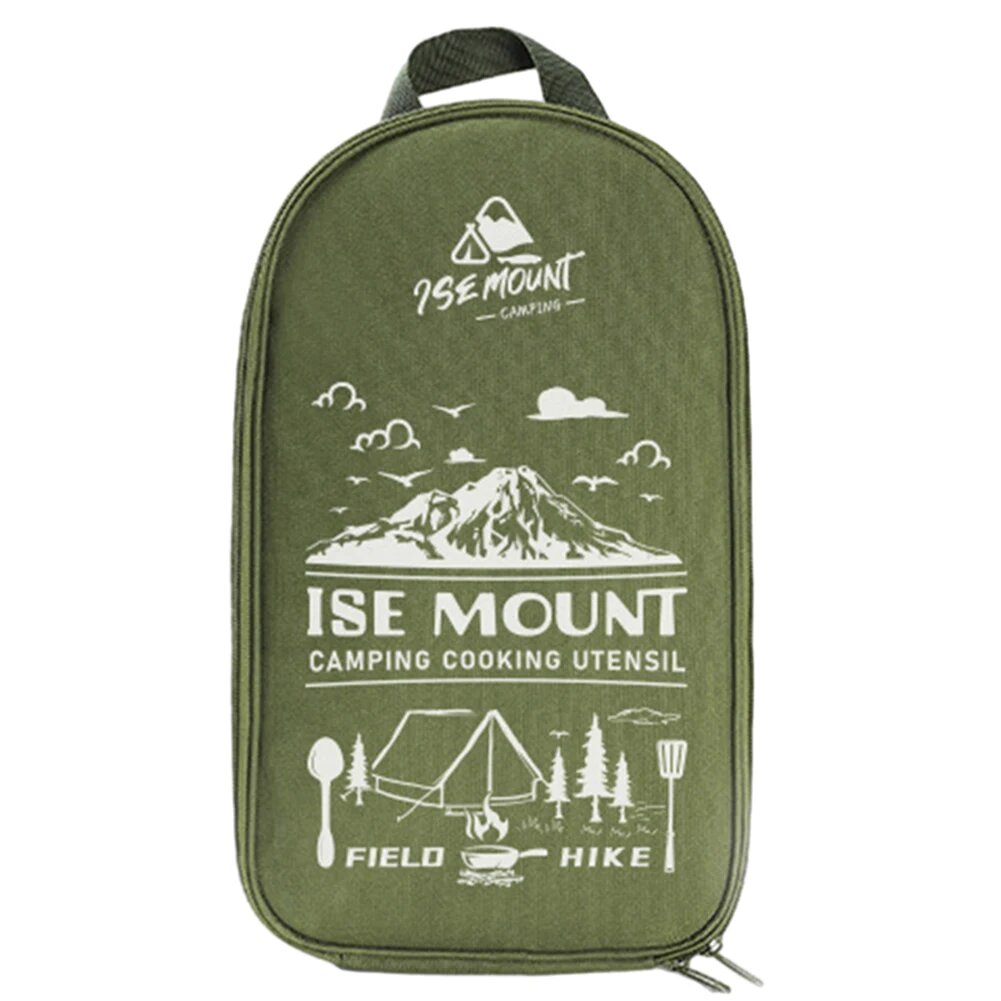 Сумка для посуды в кемпинг Ise Mount, темно-зеленый