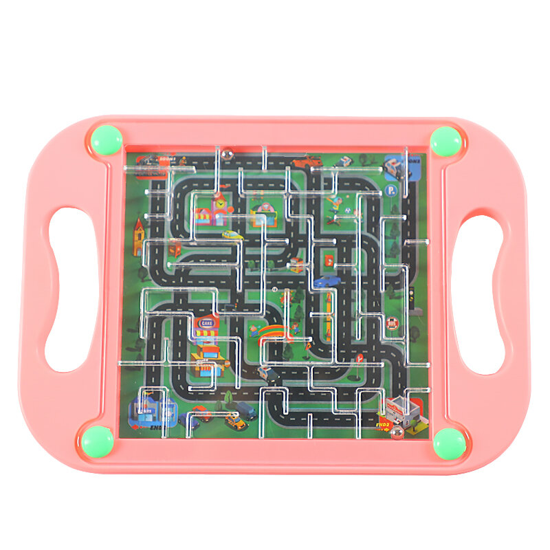 Детский баланс шарик пальмый мраг лабиринт игровая приставка дорожка шариковая панель детский сад головоломка фокус