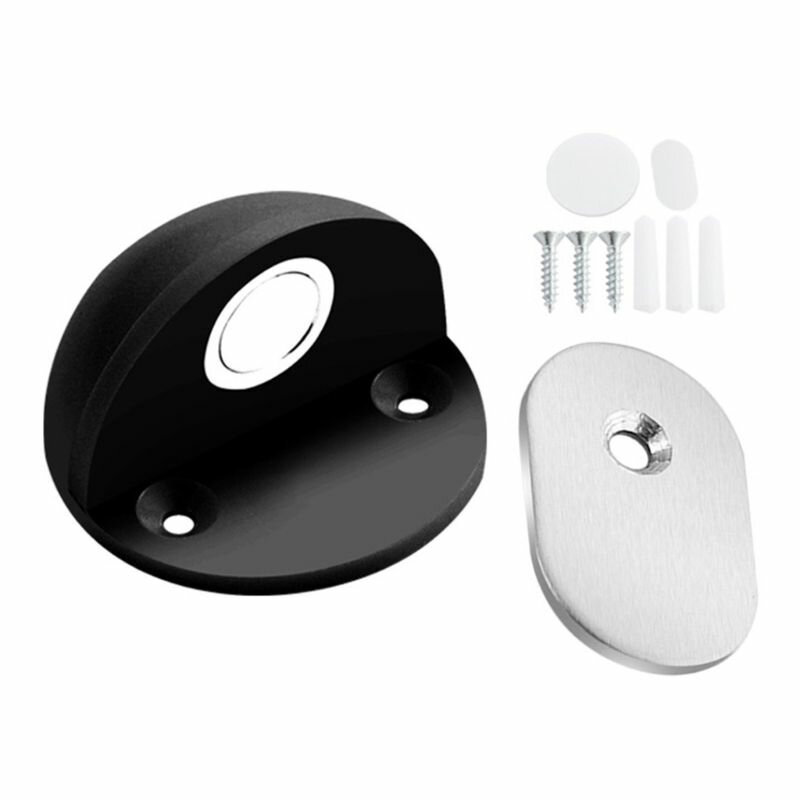 Без перфорации с магнитным ограничителем двери-черный