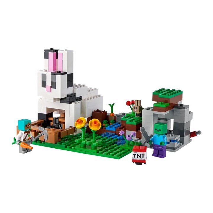 LEGO My World Collection Кролик Пастбище Пластиковые конструкторы 340 шт. 21181