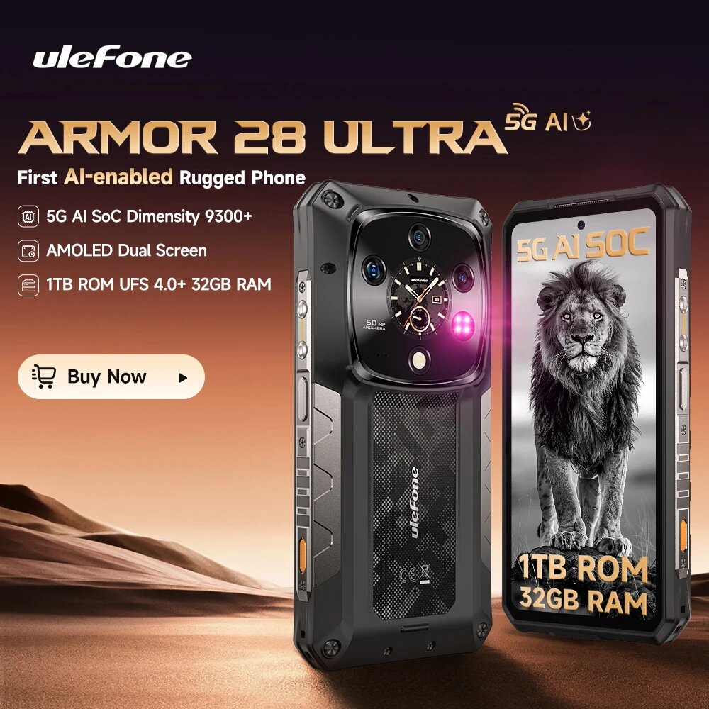 Смартфон Ulefone Armor 28 Ultra, 32ГБ/1ТБ, global