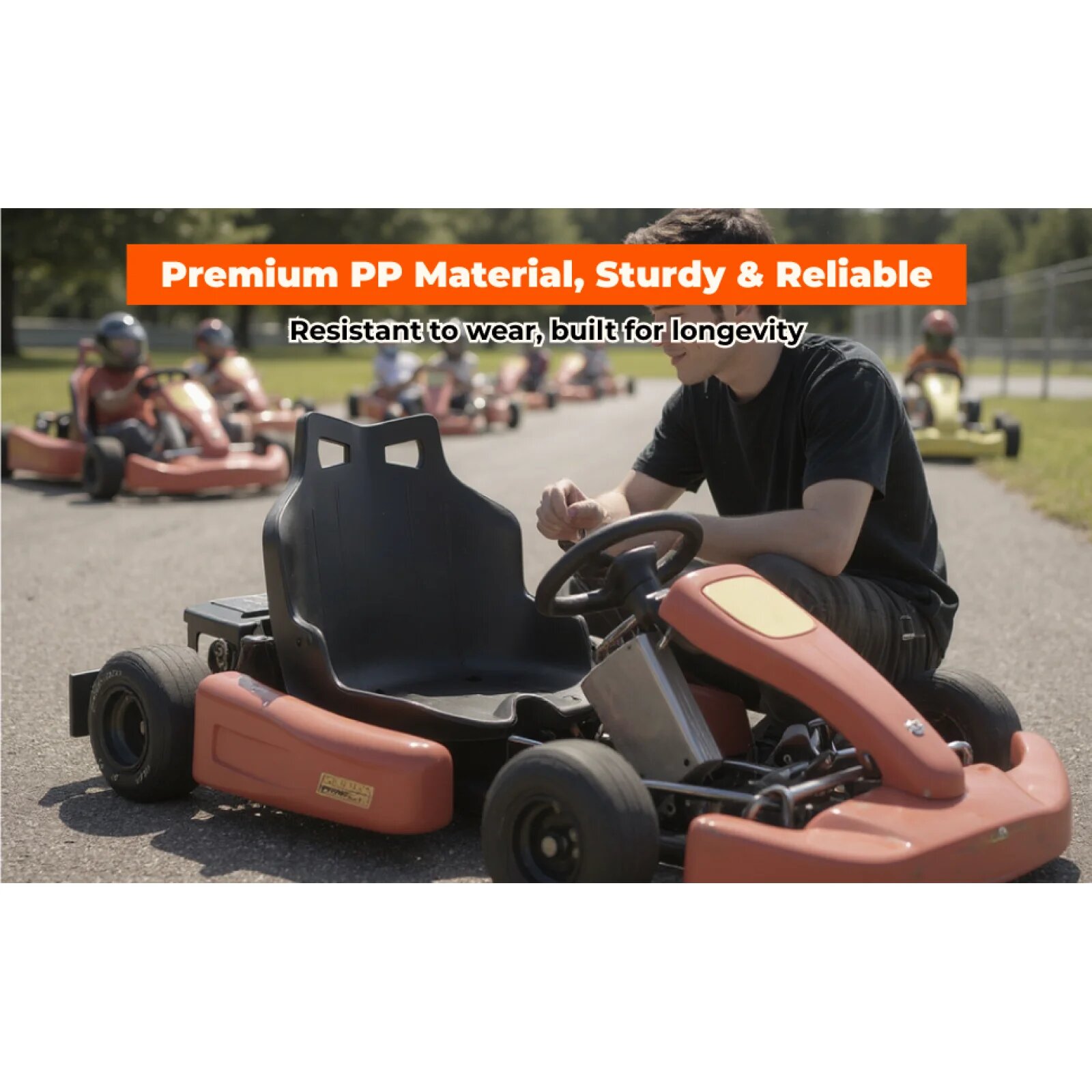 Автокресло для картинга, портативное регулируемое DIY для гоночного балансировочного автомобиля, картинга, квадроцикла, автомобиля на открытом воздухе, сиденье для дрифта, траксофона, седло