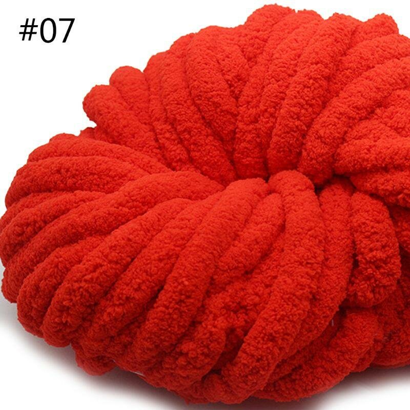 Пряжа шенилл для пледа 250 г, 07