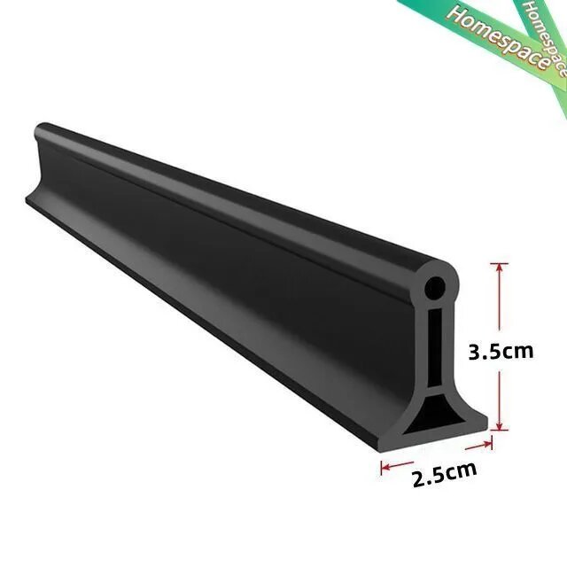 Барьер для ванны, силиконовый водный барьер для порога душевой кабины, порожек для душа для разделения мокрой и сухой воды, подходит для кухни и ванной комнаты