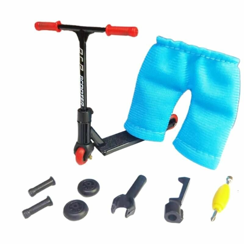 Мини-скейт для пальцев, Черный