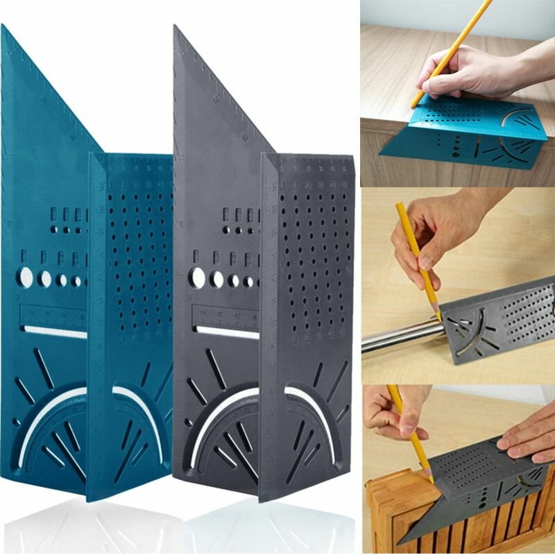 Многофункциональная линейка углов наклона 45 градусов линейка линий 90 градусов