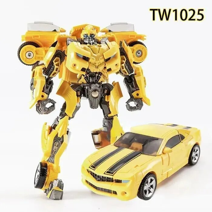 Трансформер робот игрушки бамблби TW1025 17см Шевроле Камаро