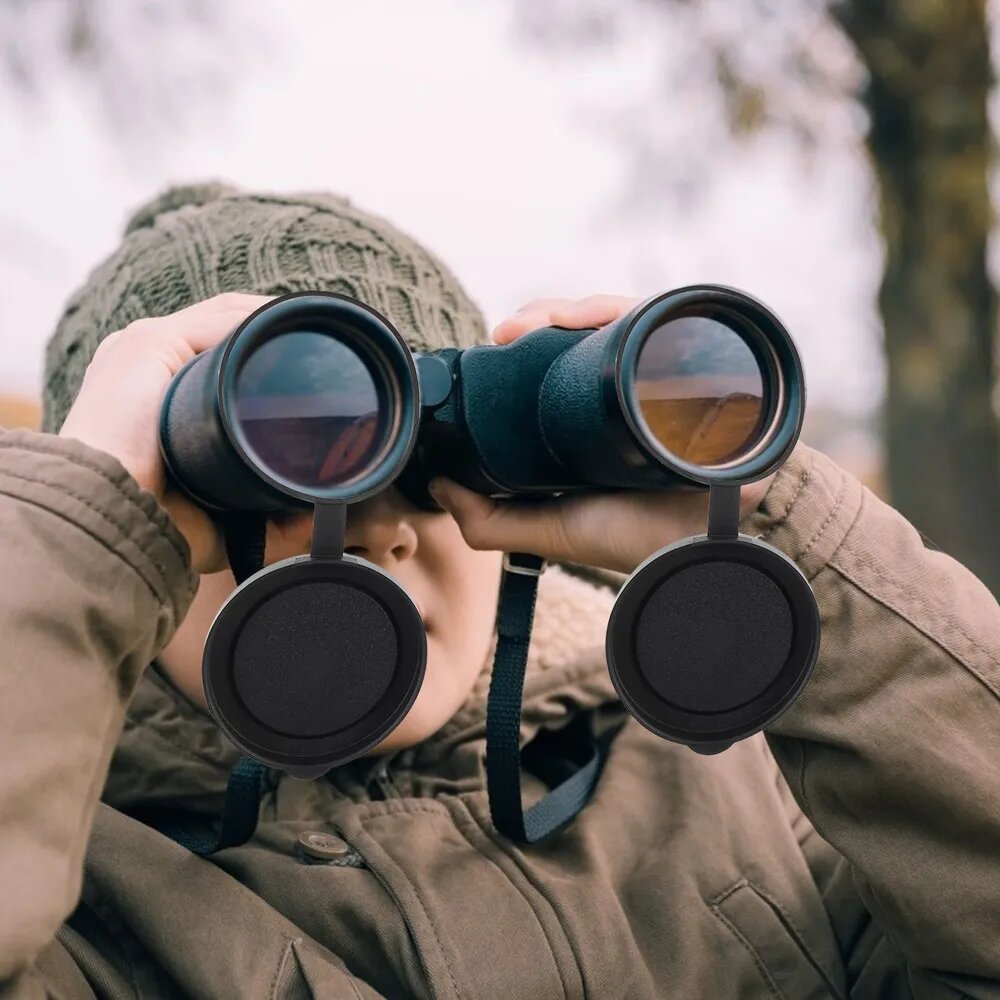 Крышка окуляра, крышка объектива, 3 предмета, аксессуар для биноклей для телескопа для детей