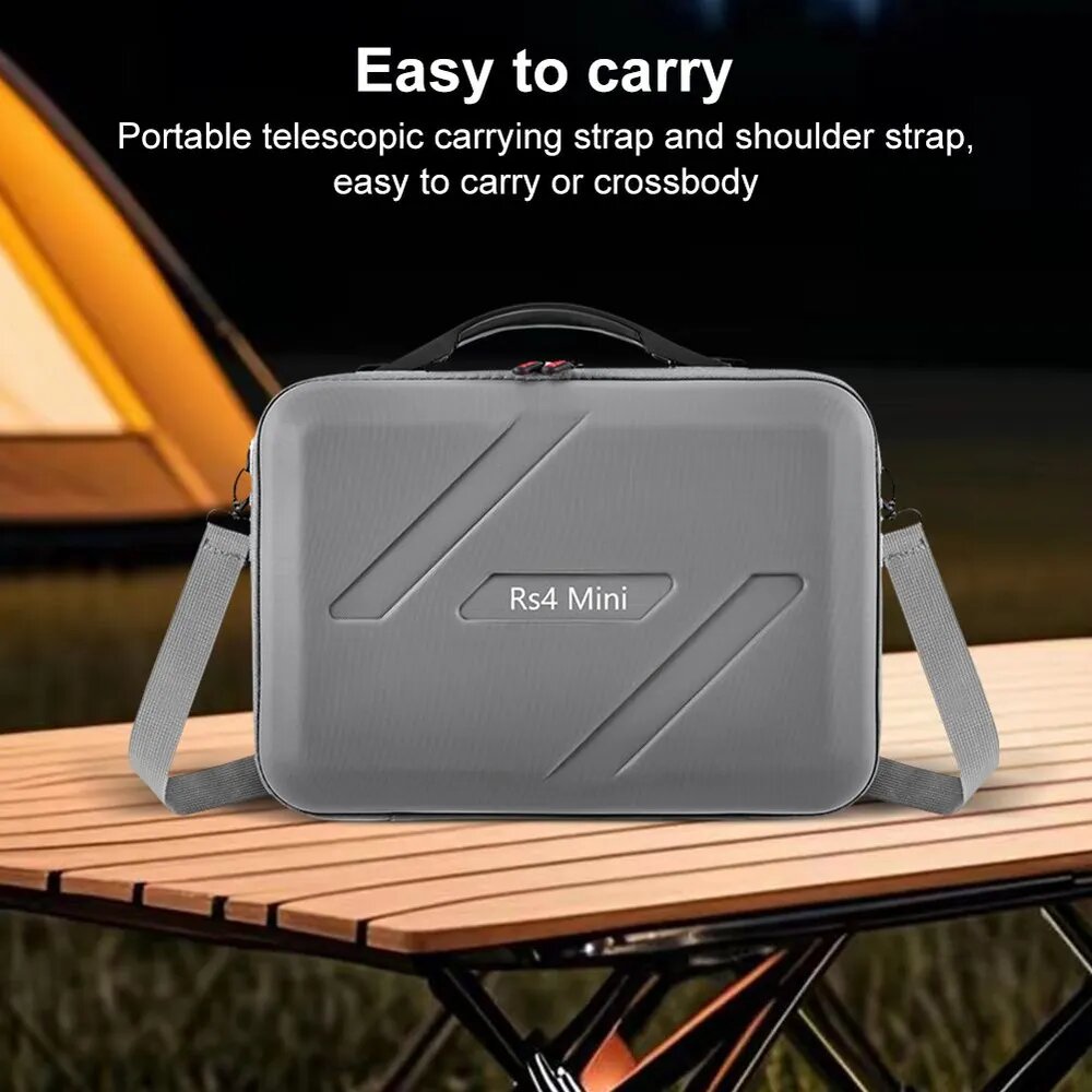 Чехол для DJI RS4 Mini Case Case PU, Серый, белый, Вес 994 г — фото 1