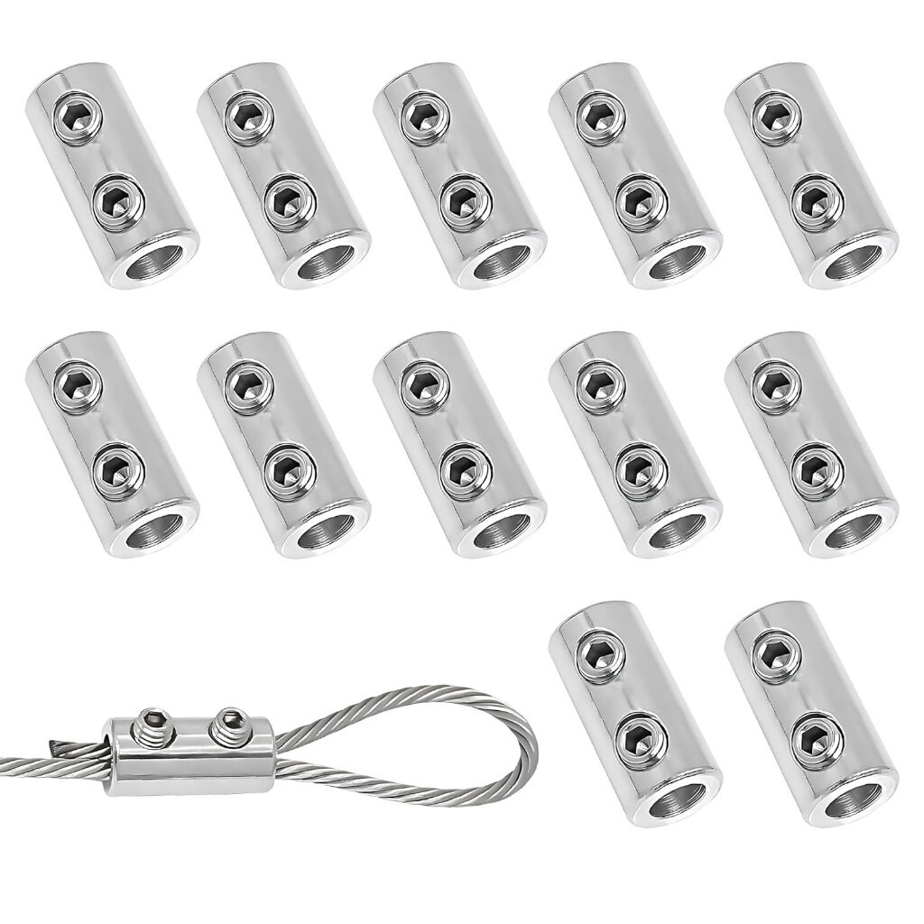 12 шт. Зажимов для тросов, Регулируемых винтов, крепежных приспособлений, стропов и прочных инструментов