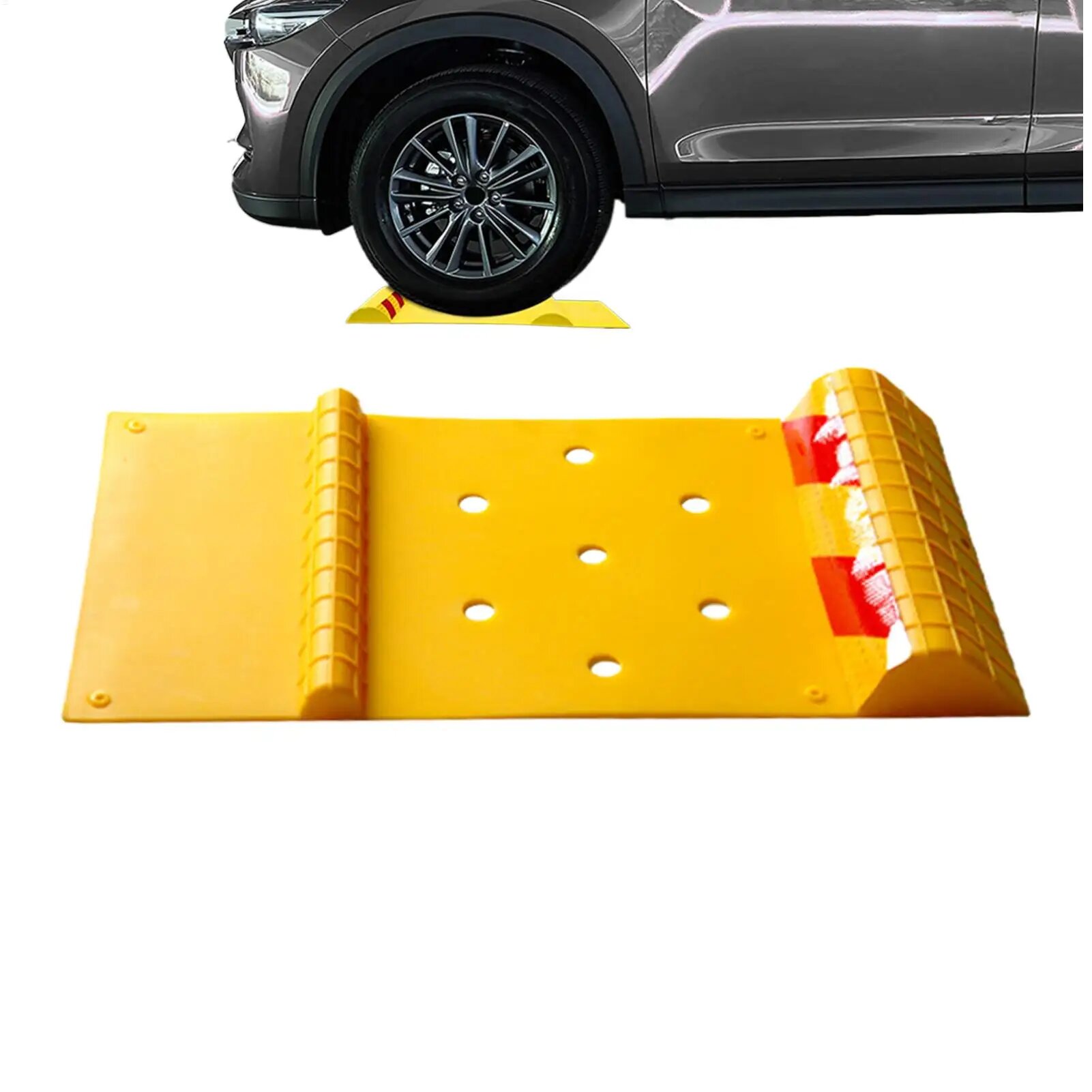Нескользящий коврик для парковки автомобиля в гараже, стопорные накладки для позиционирования колпака колес, помощь в парковке в гараже, автомобильная заглушка для шин, аксессуары для парковки