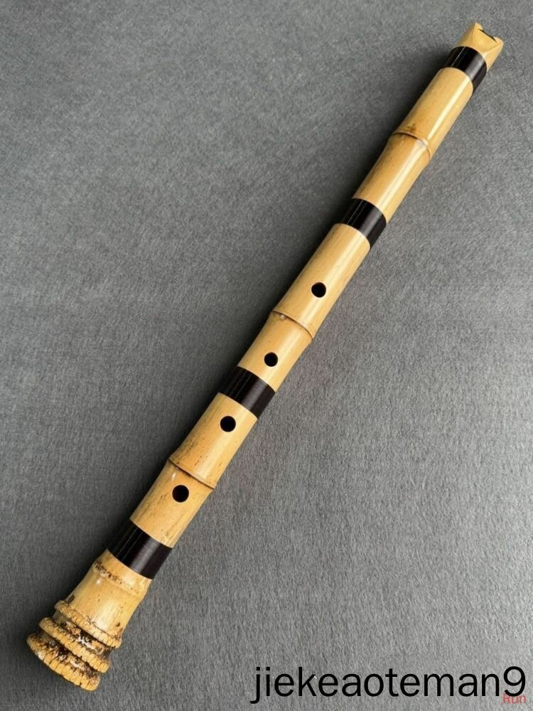 Сякухати бамбуковая флейта 5 отверстий ручной работы для медитации и музыки **Японская традиционная флейта Shakuhachi** Подарок музыканту, духовный инструмент