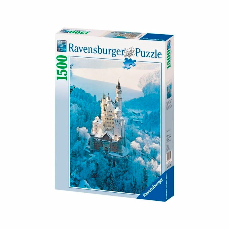 Пазл Ravensburger 1500 Замок Нойшванштайн, арт.00704, классический