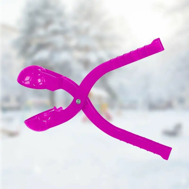 "Снежколеп", снежкобол. 33х11х7 см. Розовый.