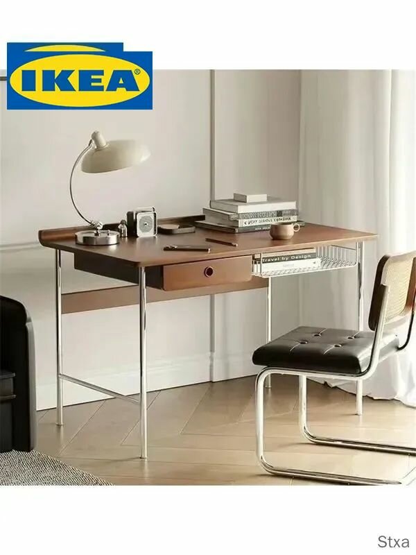 Офисный стол, компьютерный стол из натуральной сосны, с выдвижными ящиками 120х60х78 см