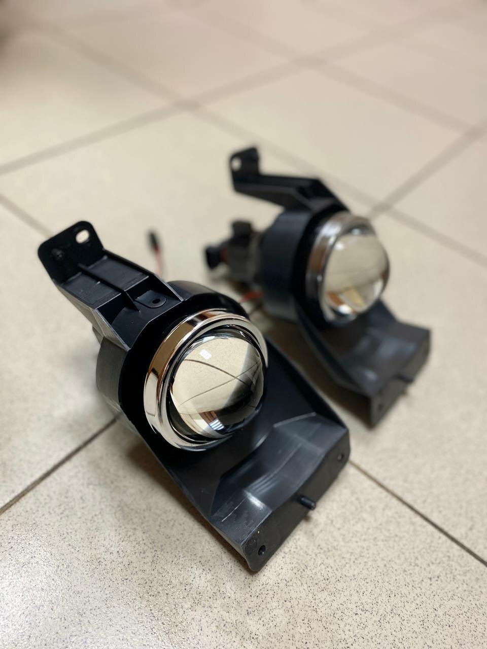 Фара противотуманная для Chevrolet Cobalt, Ravon R4, линза, кт 2 шт, 96830992