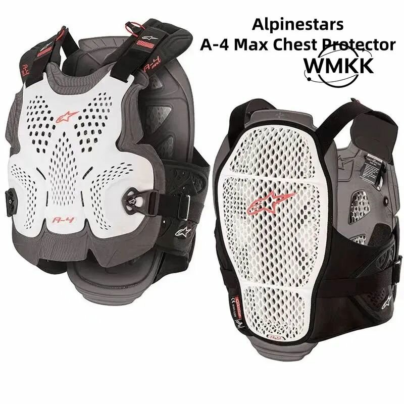 Alpinestars Защита груди, размер: XL/XXL, цвет: белый
