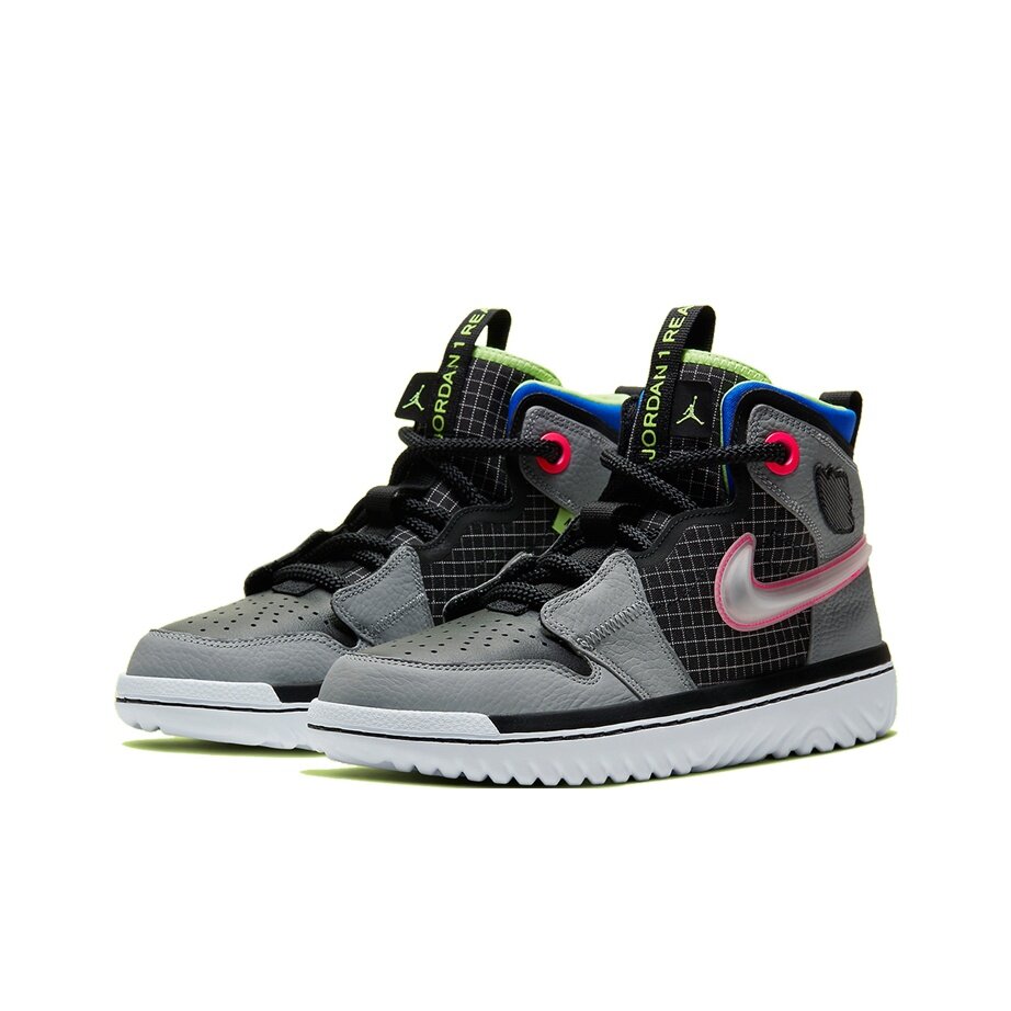 Кроссовки Jordan Air Jordan 1, размер EU 44 стопа (28CM), серый — фото 1