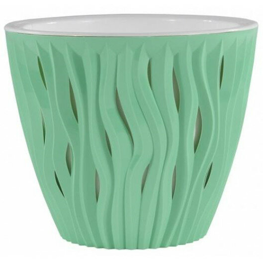 Кашпо вдохновение 7.5Л нефрит 250*235 ВМС