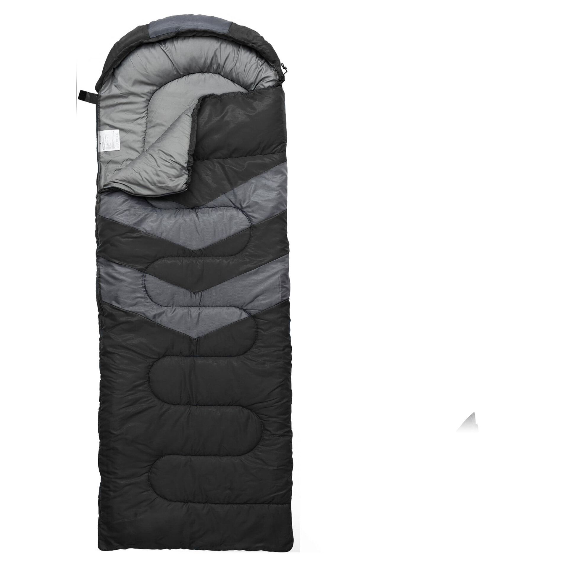 Новый осенне-зимний спальный мешок с капюшоном в стиле конверта для кемпинга, полый хлопковый спальный мешок, спальный мешок для отдыха TEMU