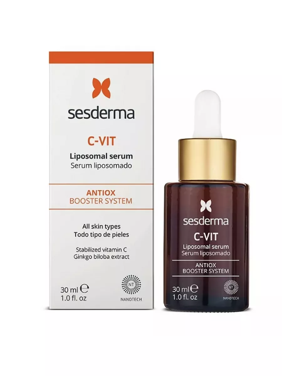 Сыворотка Sesderma C-VIT Liposomal Serum липосомальная с витамином С, 30 мл