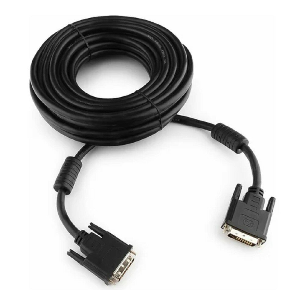 Видеокабель Gembird DVI-D (male)-DVI-D (male) 10 м