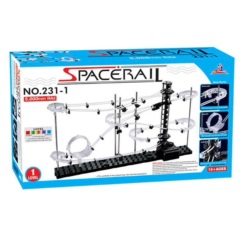 Аттракцион Baole Cloud Roller Coaster Space Track, уровни 1-9, интеллектуальная игрушка для сборки и разборки, модель для мальчиков.