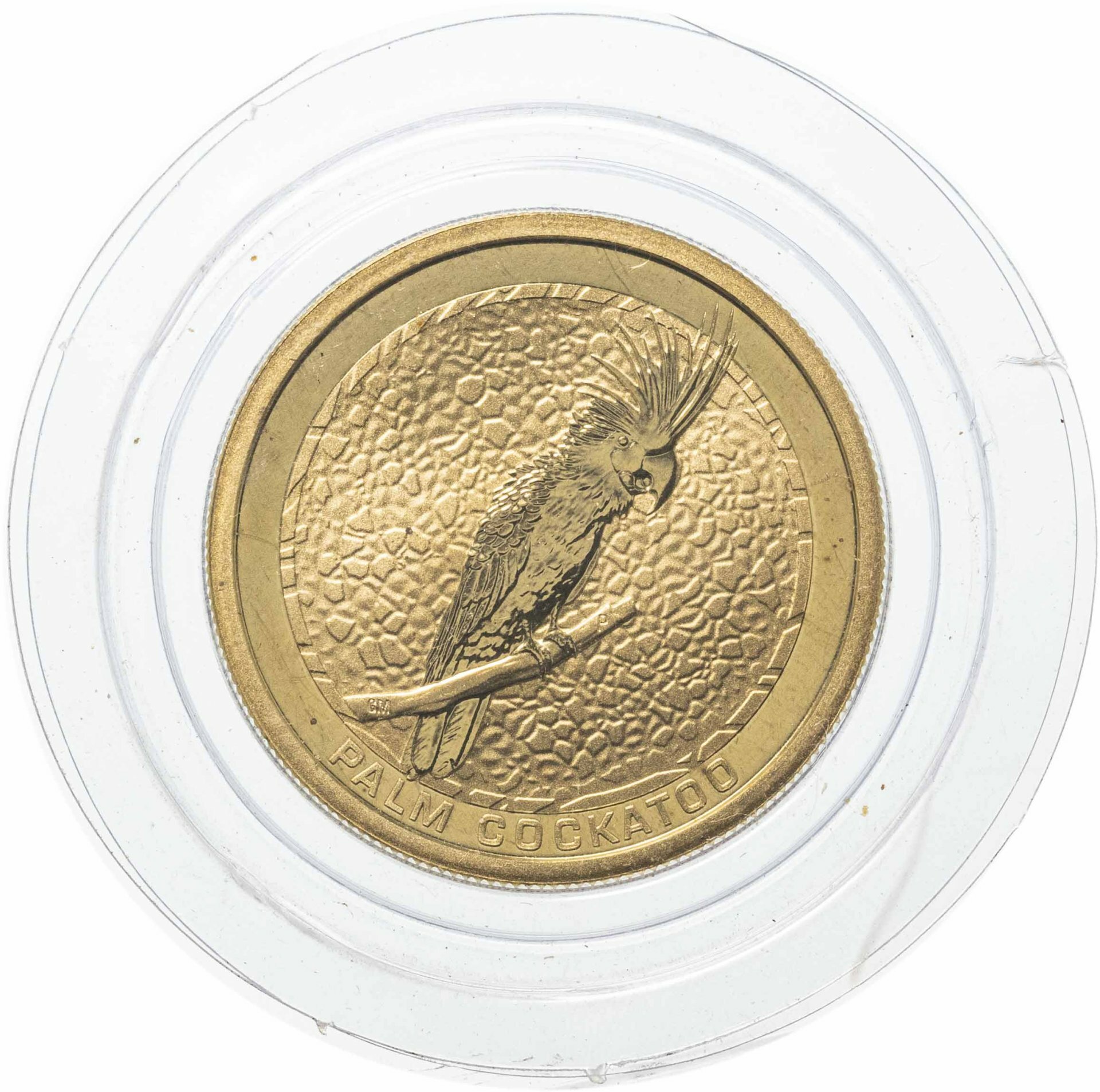 Австралия 1 доллар 2008 "Коренные австралийские животные - пальмовый какаду", Алюминиевая бронза, в сохранности UNC