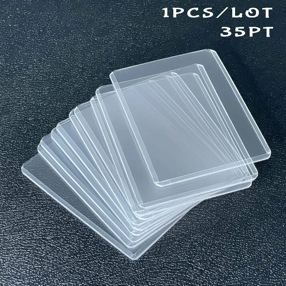 35PT Top Loader 3X4" настольные игровые карты внешний защитник Топлоадеры для карт кпоп 101 х 77 мм