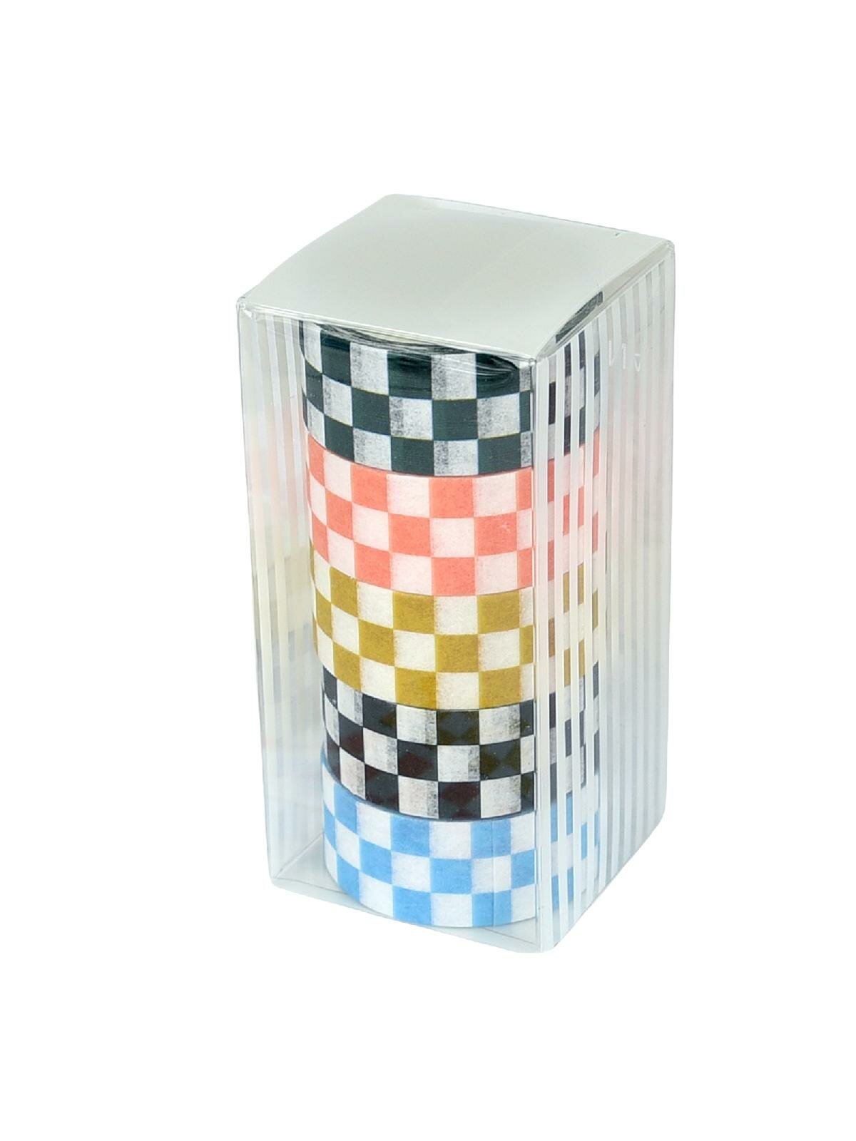 Шахматная сетка Washis Tape Малярная лента Декоративная лента для скрапбукинга