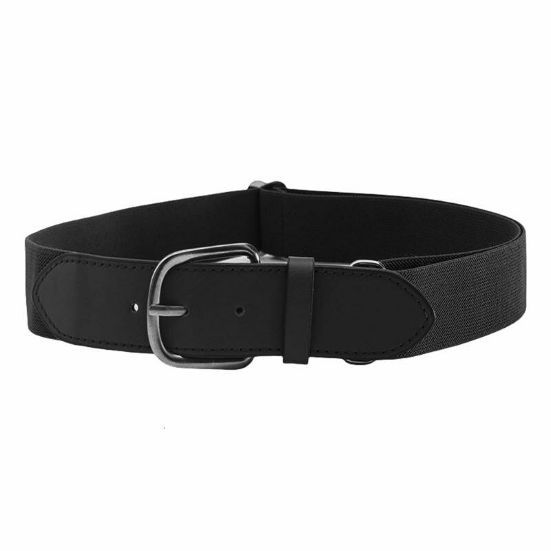 Регулируемый бейсбольный ремень для подростков и детей, Черный