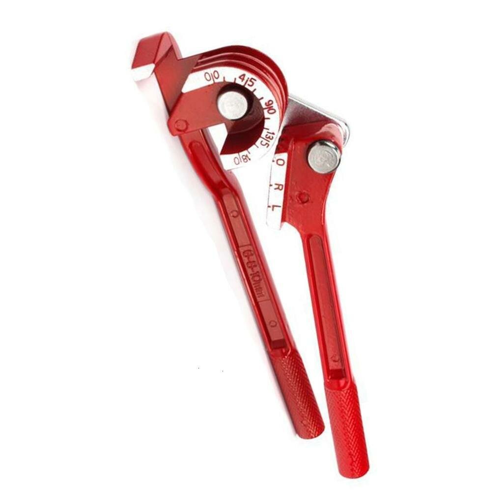 Ручной Трубогибочный Инструмент 3 В 1 Для 1/4-Дюймовых 5/16-Дюймовых 3/8-Дюймовых Труб Из Мягкого Металла С Углом наклона 0-180 Градусов Эргономичная Рукоятка Ручного Инструмента