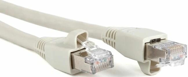 Патч-корд Hyperline STP, RJ45-RJ45, категория 6a, 2м