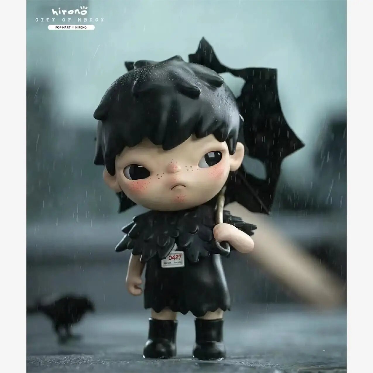 POP MART Hirono City of Mercy Series слепая коробка Guess Bag Mystery Box игрушки куклы настольные украшения коллекция экшн-фигурки подарки