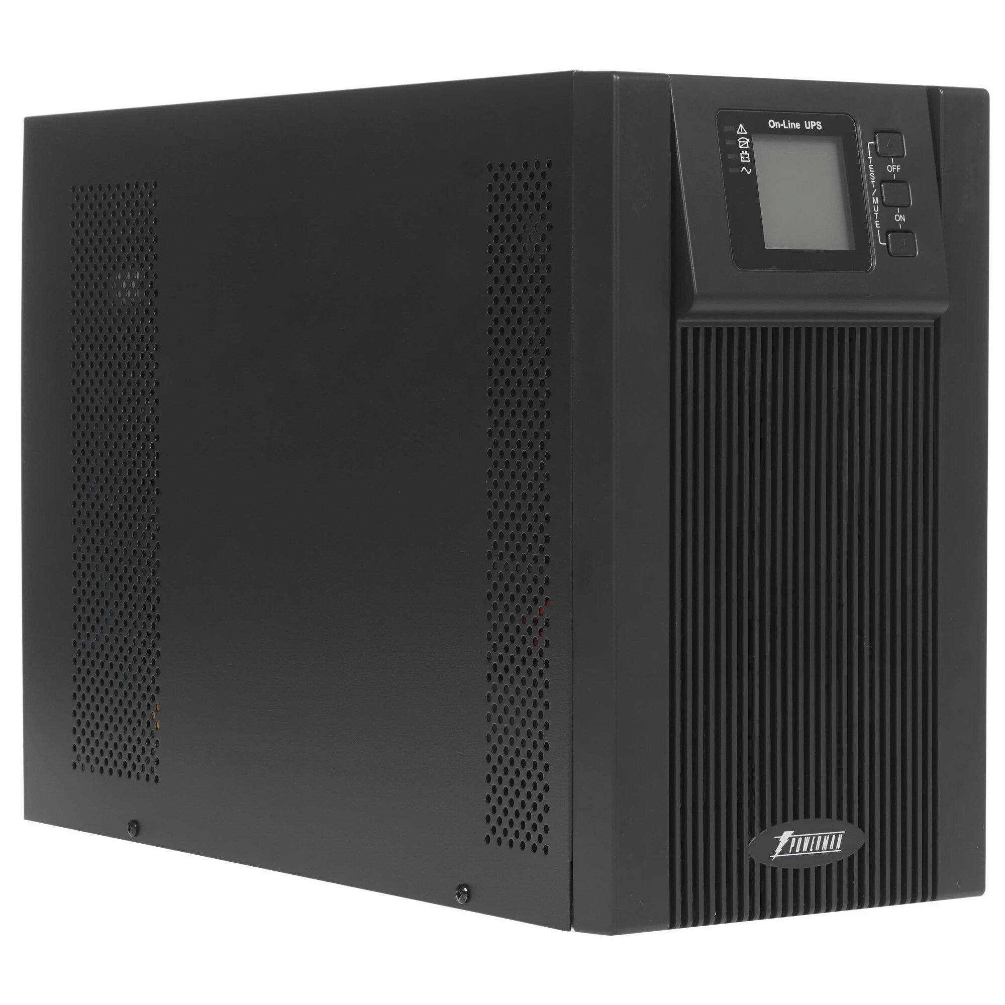 ИБП Powerman Online 2000 ВА / 1800 Вт, черный, USB, RS-232, SNMP, EPO