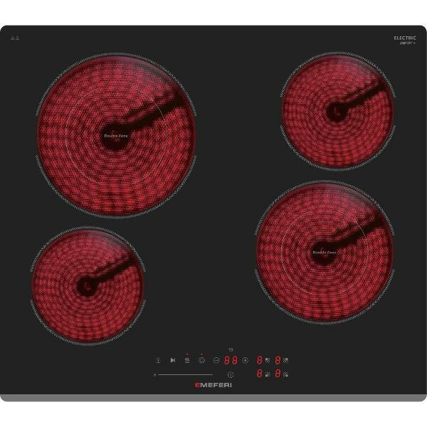 Встраиваемая электрическая панель MEFERI MEH604BK COMFORT PLUS