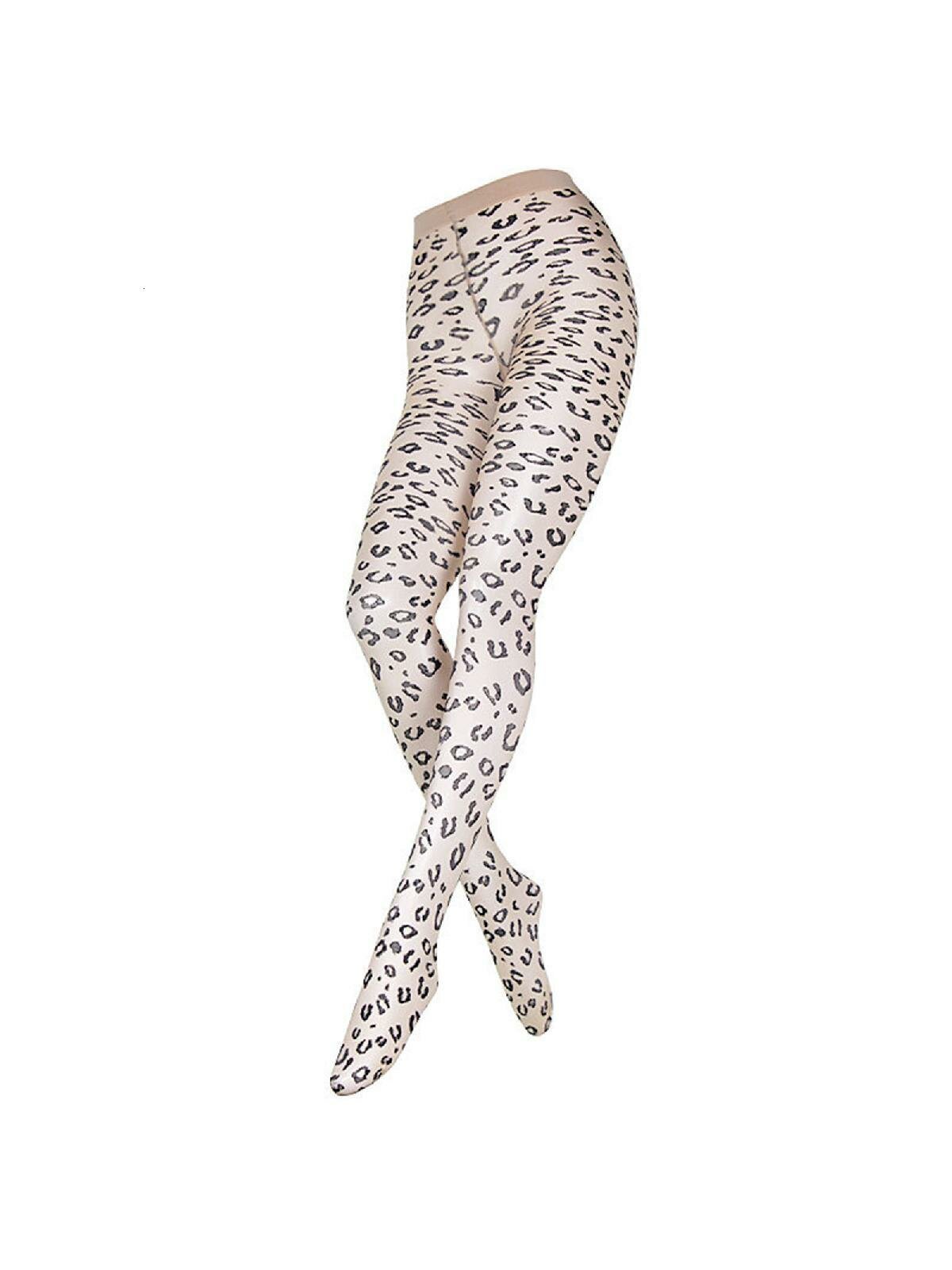 Леопардовые колготки из тонкого шелка, Цвет
