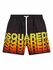 Шорты для плавания DSQUARED2, размер 48, черный