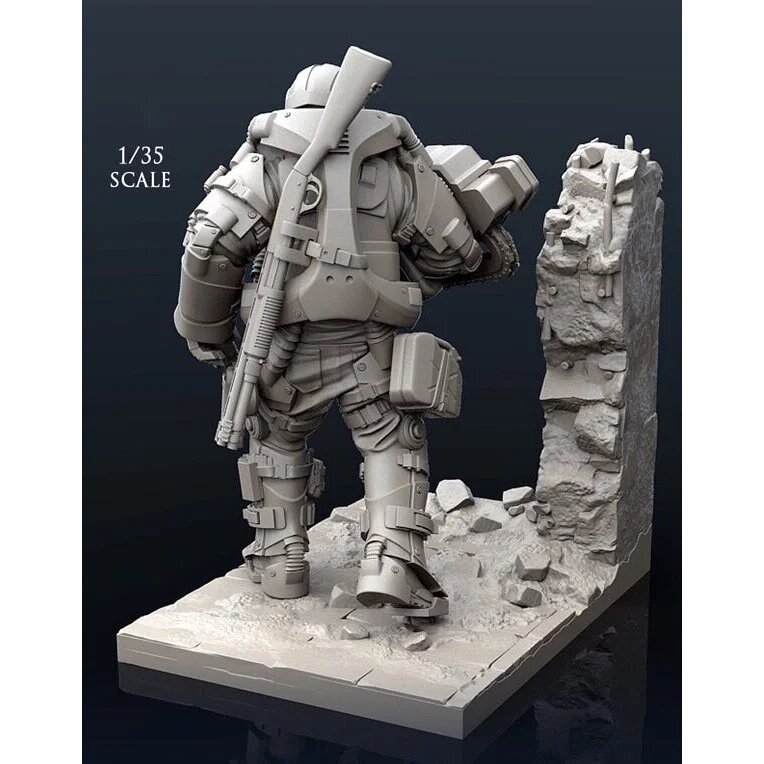Фигурка солдата 1/35 GK Биохимический