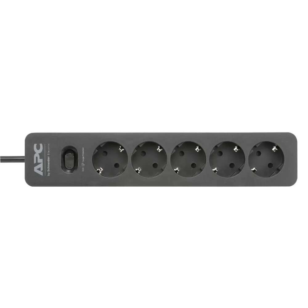 APC by Schneider Electric APC Essential SurgeArrest PME5B-RS, 5 розетки, сетевой кабель 230В.