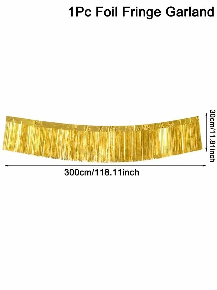Дождик 300 см золотой 1 шт.