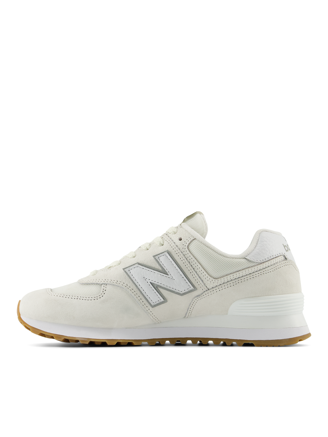 Кроссовки New Balance 574, полнота D, размер 42 EU, белый — фото 1