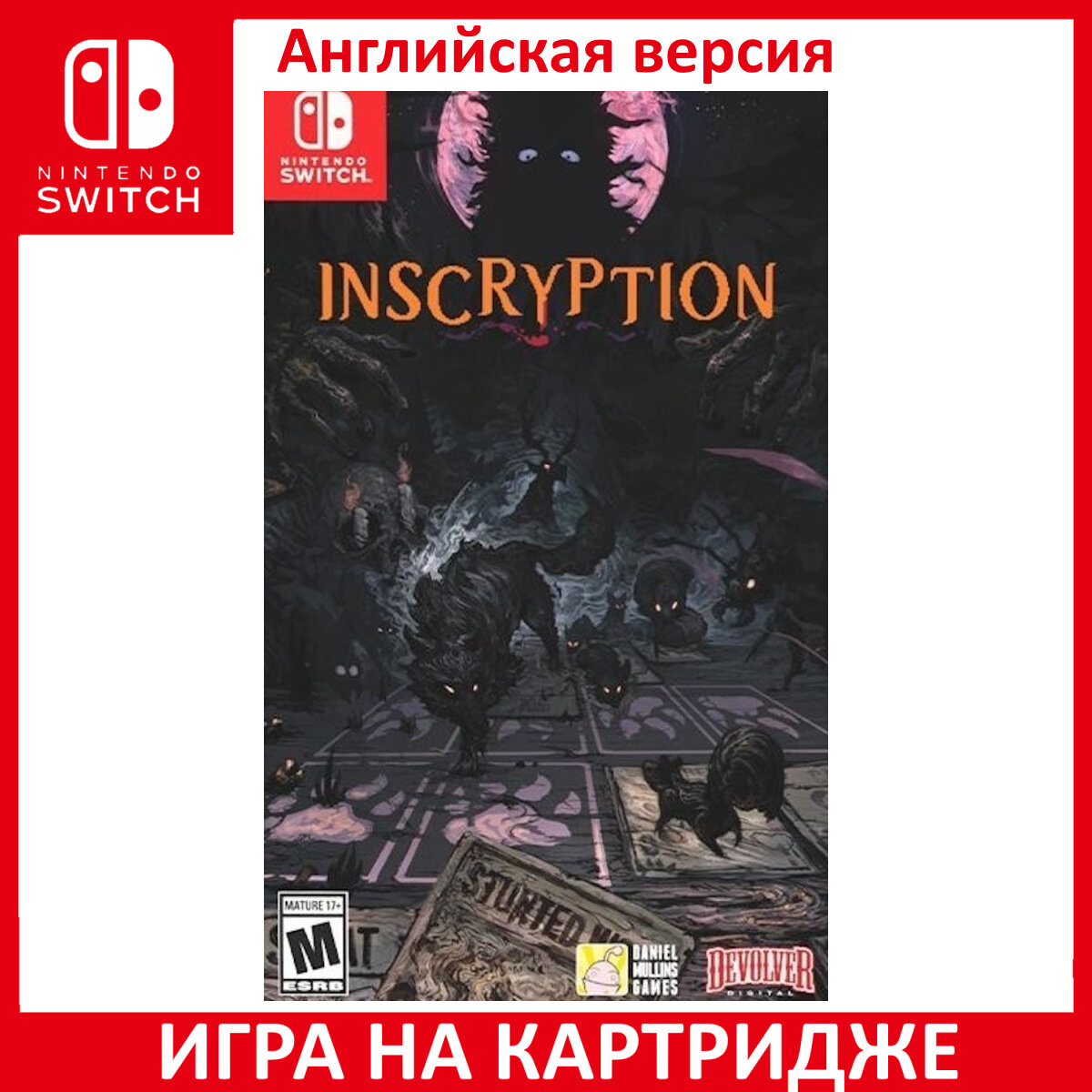 Игра Inscryption (Limited Run) Switch Английский язык Картридж на Nintendo Switch