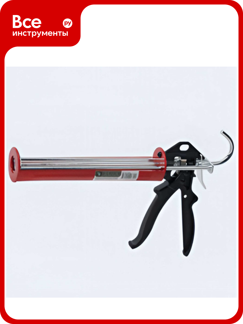 Профессиональный усиленный пистолет для густых клеев и герметиков TEGRA POINT HIGH TACK 01-2-1-006