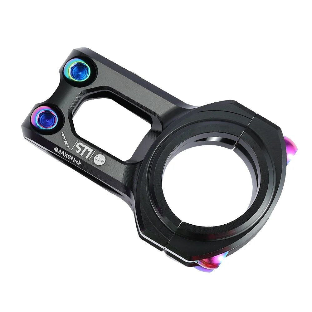 RYET Вынос руля для горного велосипеда алюминиевый 31.8/35 мм 35MM Ti SCREW BR