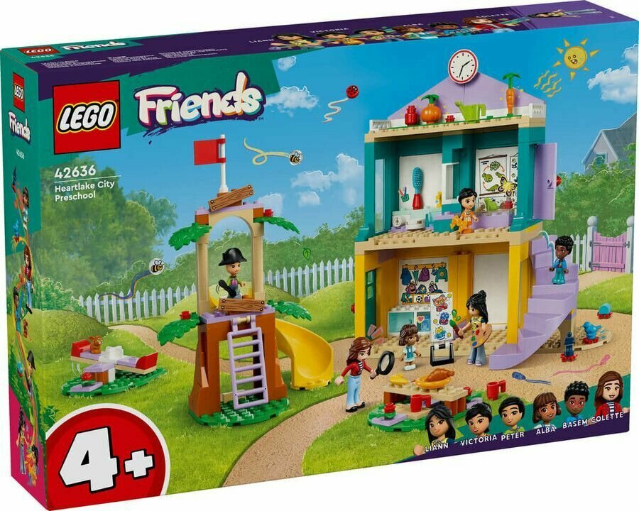 Конструктор LEGO Friends 42636 Дошкольное учреждение Хартлейк-Сити